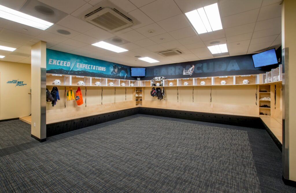 San Jose Barracudas Locker Room in San Jose (Sharks Ice LLC ...